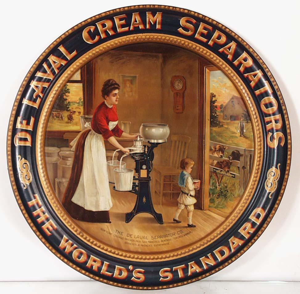 Advertising-Farm | DeLaval Cream Separator Sign World Standard