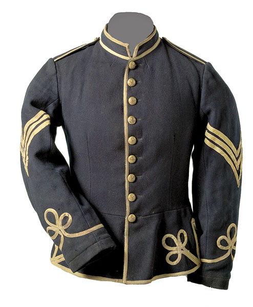 Uniform; Civil War, Union, Chasseur Jacket, Identified, 65th New York.