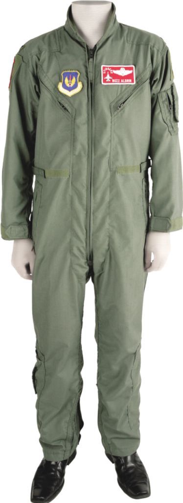 Uniform; US Air Force, Flight Suit, Buzz Aldrin, 22nd Fighter Squadron ...