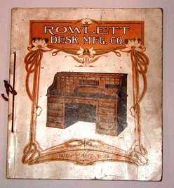 Catalogue; Rowlett Desk Manufacturing Co.