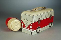 Metal; Lunch Box, VW Bus & Thermos, Omni Graphics, 1960.
