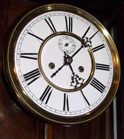 Regulator Clock; Thomas Haller, Alt Deutsch Style, 2-Weight, Walnut, 66 ...