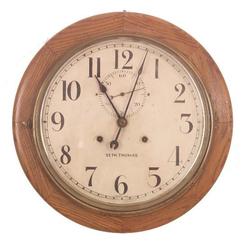 Wall Clock; Seth Thomas, Gallery Clock, Thirty Day.