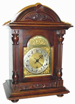 Bracket Clock; German, Kienzle, Westminster Chimes, circa 1915, 18 inch.