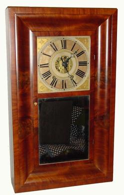 Shelf Clock; Smith Brothers, Eight-Day, circa 1841, 31 inch.