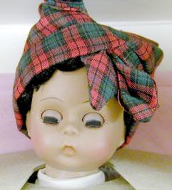 Madame Alexander Doll; Hard Plastic, Mammy, No. 635, 8 inch.