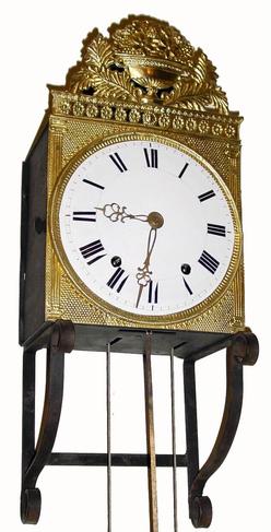 Wall Clock; Morbier, Prayer Repeat, 8-Day, 15 inch.