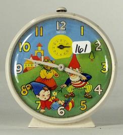 Alarm Clock; Smith, Noddy, Animated, 5 inch.