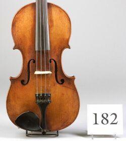 Strings; Violin, Iofredus Cappa, 2 Piece Back, Golden Brown.