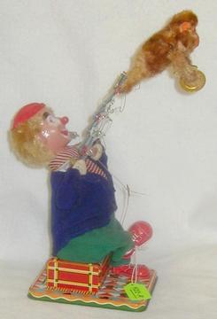 Battery Operated Toy; Cragstan, High Jinks at the Circus, Clown & Chimp ...