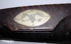 Rifle; Honaker (G), Percussion, Tiger Maple Half-Stock, 52 inch.