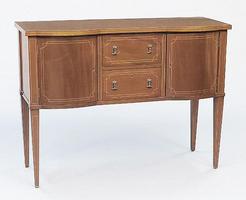 Furniture: Sideboard; Hepplewhite Style, Kohlmaier (Rupert), Mahogany ...