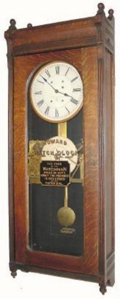 Wall Clock; Howard (E), Watchman's, 60 inch.