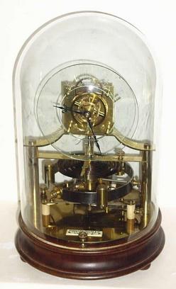 Skeleton Clock; Reason Mfg, Murday Patent, Battery Powered, 14 inch.