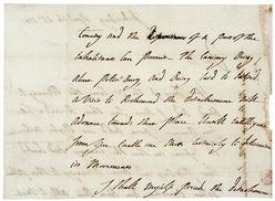 Autograph Letter Signed; Lafayette (Marquis de), 1781, Miliatary ...
