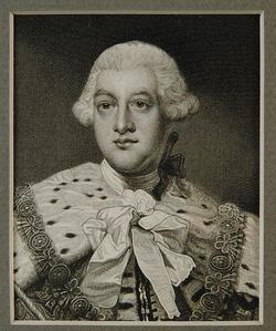 Signature; George III, King of England, Engraving.