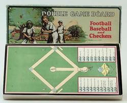 Board Game; Parker Brothers, Football Baseball & Checkers.