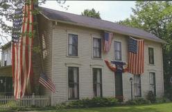 Folk Art; Stauble (Doris), Measure with Fruit Display, 8 inch.
