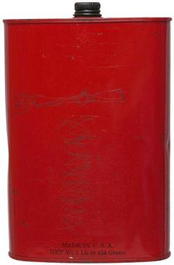 Tin-Gunpowder; DuPont, Superfine FFFFg, 1924, 6 inch.