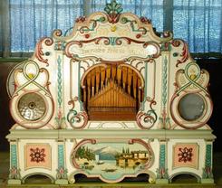 Fairground Organ; Limonaire, 46 Keyless, Paint Decorated & Scrolled ...