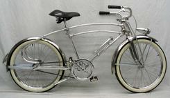 Bicycle; Monark, Silver King, Flo Cycle, Restored, 1938.