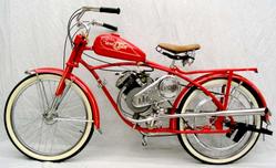 Motorbike; Whizzer, Pacemaker, 1948, Restored.