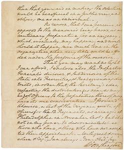 Autograph Letter Signed; Washington (George), 1799, To His Military ...