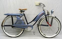 Bicycle; JC Higgins, Color Flow, Female Frame, Restored, 1950.