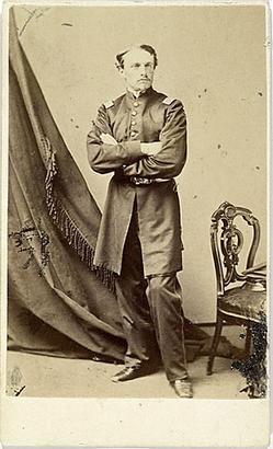 Carte de Visite Photograph; Black & Case, Civil War, Colonel Robert ...
