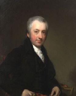 Stuart, Gilbert Charles; Oil on Panel Painting, (attributed), Portrait ...