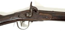 Rifle; Hudson Bay Co, Percussion, Barnett 1883 Lockplate, 50 Caliber.