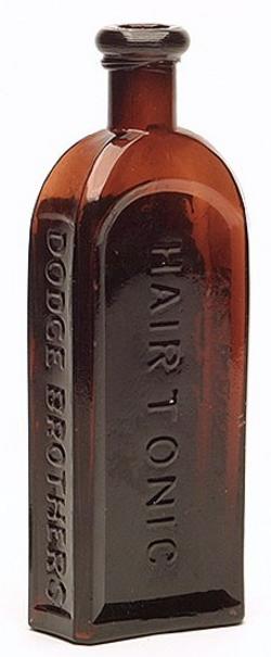 Product Bottle; Dodge Bros, Melanine Hair Tonic, Tombstone, Pink ...