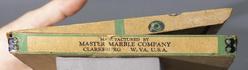 Marbles; Boxed Set, Master Marble Co, No 0, Clearies, Various Colors.