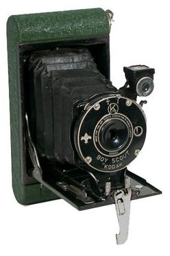 Camera; Kodak, Boy Scout, English Version.