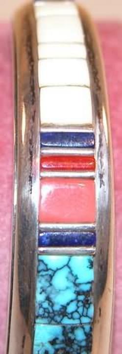 Jewelry; Navajo, Bitsoi-Russell (Phillip & Fannie), Bracelet, Cuff ...