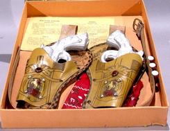 Toy Gun; Lone Ranger, Official Outfit, Double Gun & Holster Set, Box.