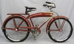 Bicycle; Murray, Mercury, Male Frame, Twin-Pod, 1938.
