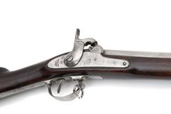 Musket; Springfield, Model 1842 US, Percussion, 1848 Lock.