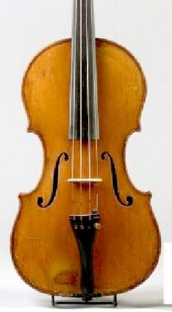Strings; Violin, Raffaele (Desideri), French, 2-Piece Back.