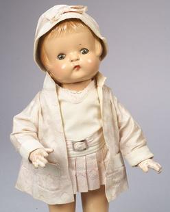 Composition Doll; Effanbee, Patsy Ann, Blue Sleep Eyes, 19 inch.