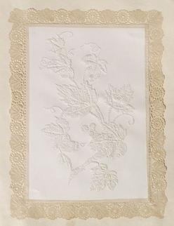 Pinprick; Paper, Exercise Book Samples, Thatcher (RC).