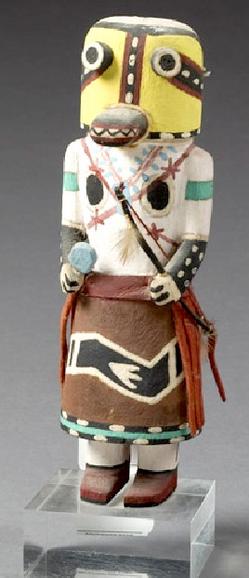 Doll; Momo, Katsina, Bumblebee, Mask & Stripes, 10 inch.