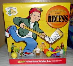 Advertising-Toys; McDonald's, Disney's Recess, Countertop Display.