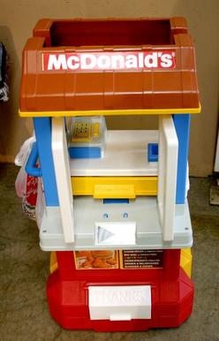 Advertising-Toys; McDonald's, Fisher-Price Restaurant.