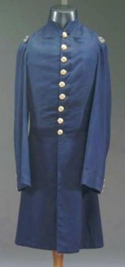 Uniform; Civil War, Union, Frock Coat, Lieutenant, Eagle Buttons.