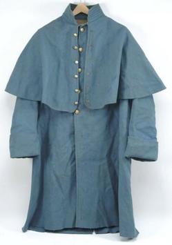 Uniform; Civil War, Union, Great Coat, Infantry, 1864.
