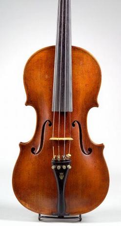 Strings; Violin, German, Klotz (Jozef) Mittenwald Label, 2-Piece Back ...