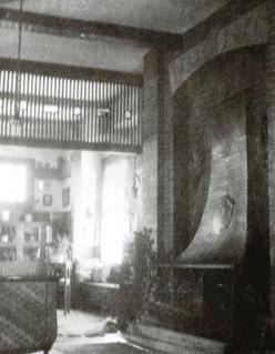 Fireplace Hood; Arts & Crafts, Stickley (Gustav), Hammered Copper ...