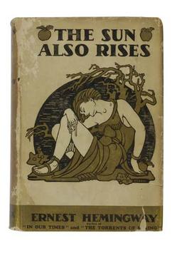 Fiction; Hemingway (Ernest), The Sun Also Rises, 1st Edition.