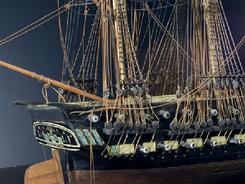 Model; USS Constitution, Rigged, 30 inch.